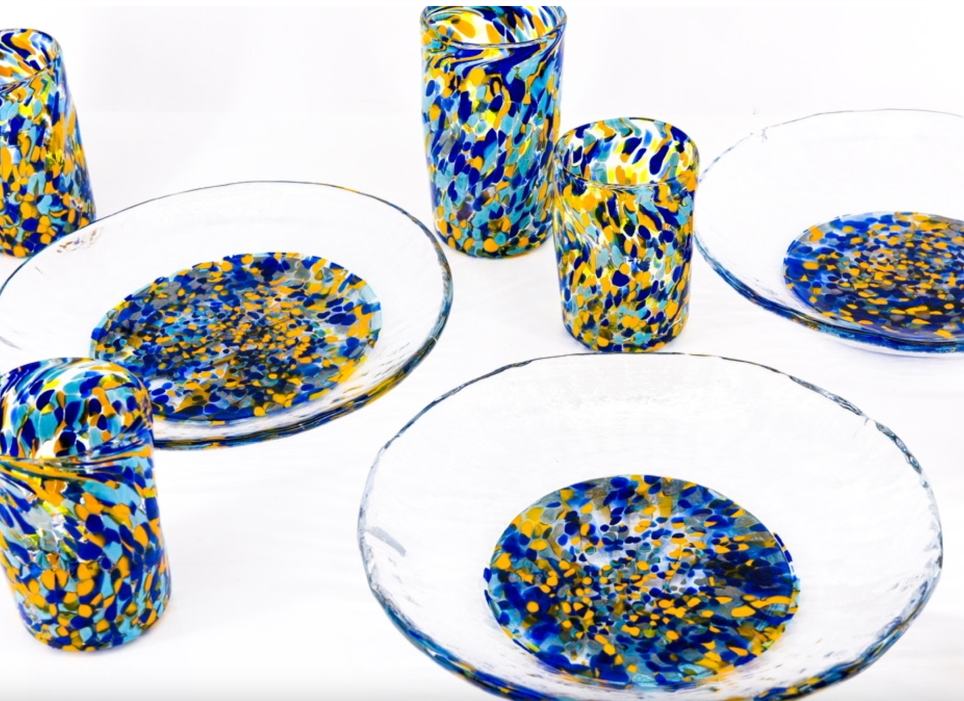 Handmade Glass Blown Glass Plates Glass Plates | Archiproducts